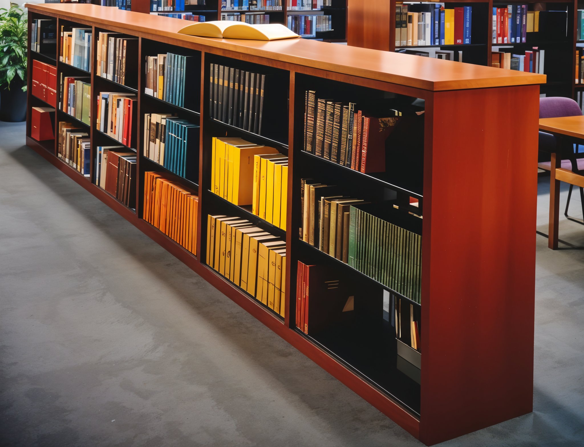 Wood-Tek Library Shelving | Bradford Systems