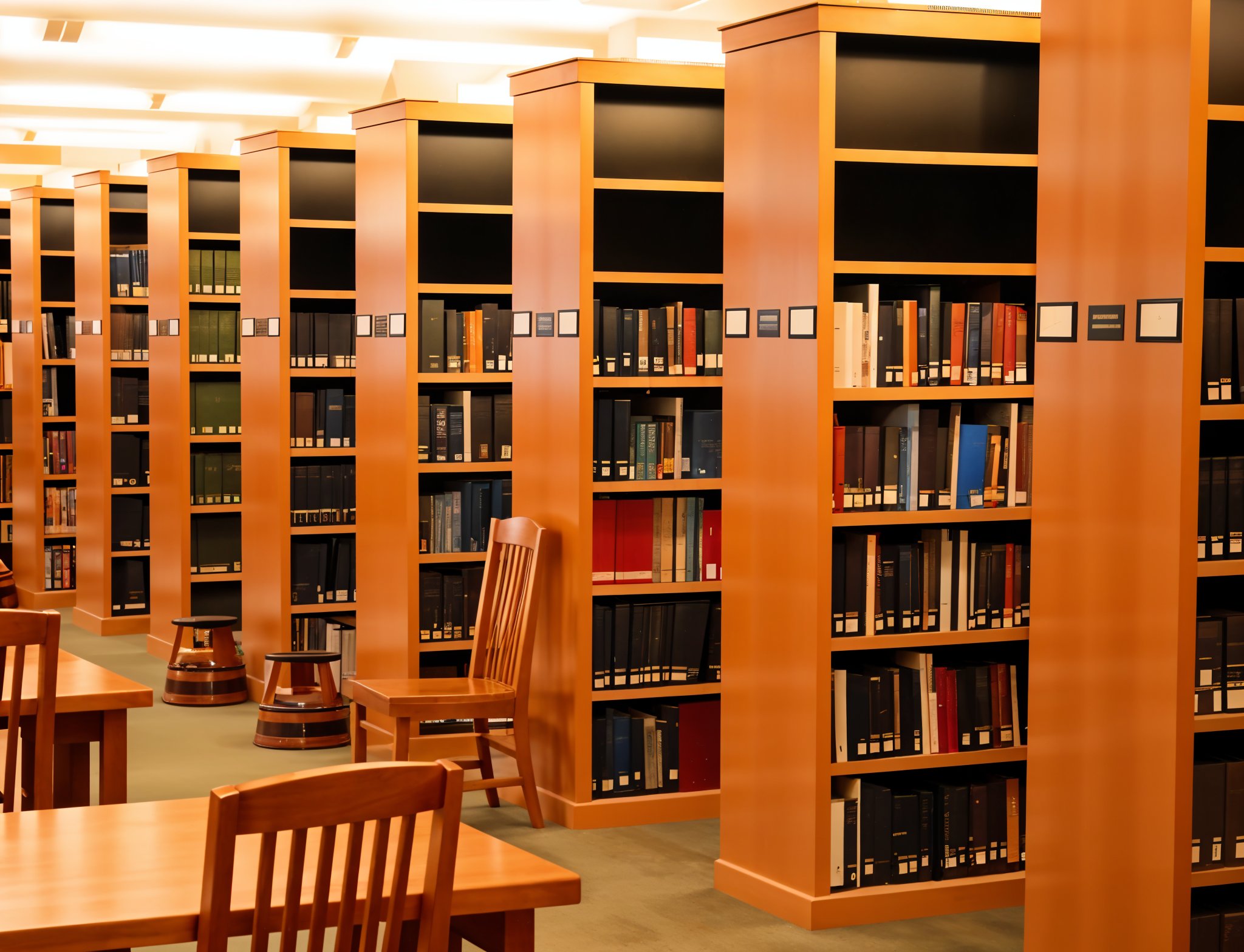 Wood-Tek Library Shelving | Bradford Systems