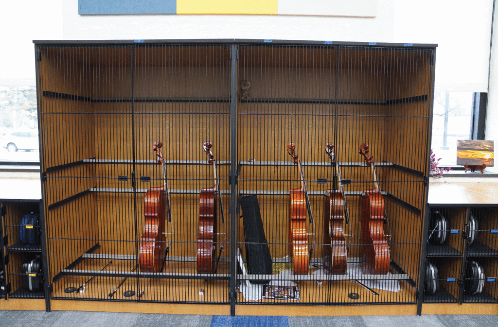 Music Instrument Storage - Bradford Systems
