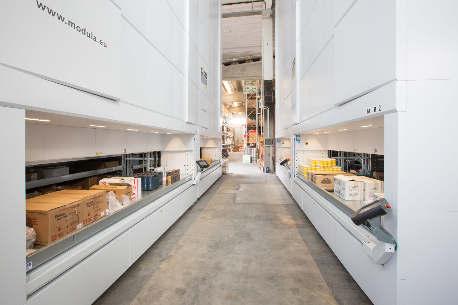 Automated Vertical Lift Modules (VLMs) | Modula- Bradford Systems