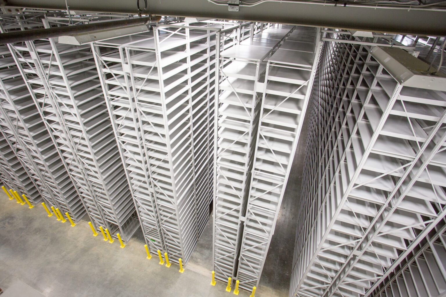 High-Bay Shelving for Archival Storage | Bradford Systems